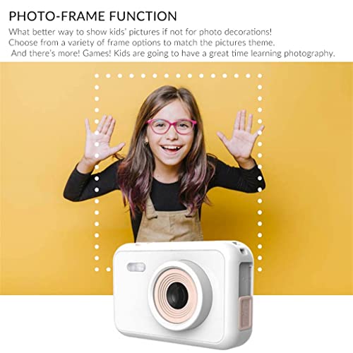 MEENE Digital Camera 12MP 1080P High Resolution Kids Portable Mini Video Camera 2.0 Inch LCD Display Screen 32GB TF Card Storage (Color : Red)