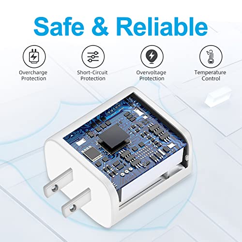 45W USB-C S22 Ultra Charger, 2 Pack Super Fast Charger Block with 5FT Type C Android Phone Cable Fast Charging for Samsung Galaxy Charger S22 Ultra/S22/S22+/S21/S21+/S21 Ultra/S20/S20+/S20 Ultra