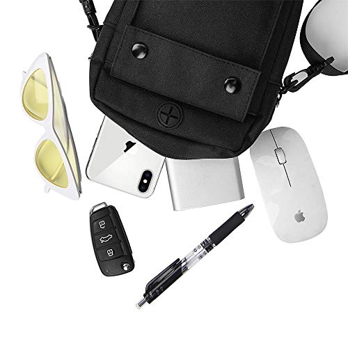 Portable CD Player Bag,CCHKFEI Waterproof DVD Drive Bag Walkman Handbag Multipurpose CD Player Case Mini Shoulder Bag Large Capacity CD Player Bag Fits Most CD Players