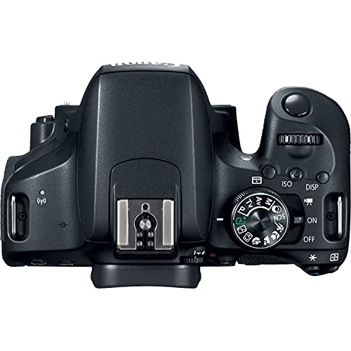Canon EOS Rebel 800D / T7i DSLR Camera (Body Only), 64GB Memory Card, Case, Corel Photo Software, 2 x LPE17 Battery, Card Reader, LED Light, Tripod + More (Renewed)