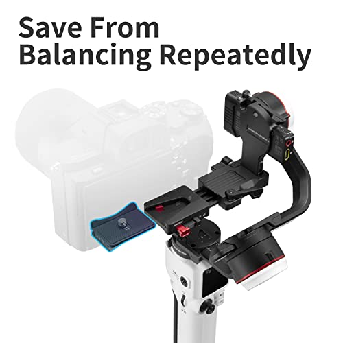 Zhiyun Crane M3 Gimbal 3-Axis Handheld Stabilizer All in One Design for Mirrorless Cameras,Smartphone,Action Cameras(Crane M2 Upgrade Version 2021)