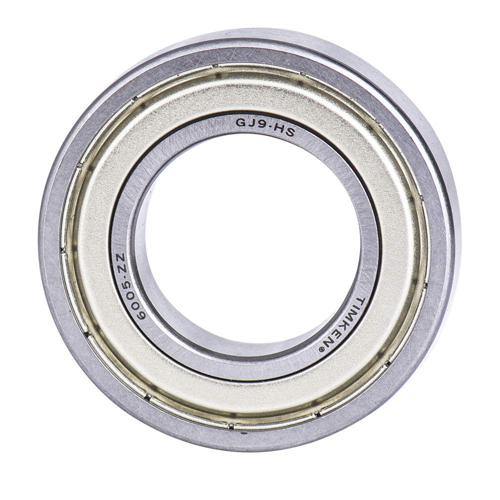 TIMKEN 6005-ZZ 4PACK Double Metal Seal Bearings 25x47x12mm, Pre-Lubricated and Stable Performance and Cost Effective, Deep Groove Ball Bearings
