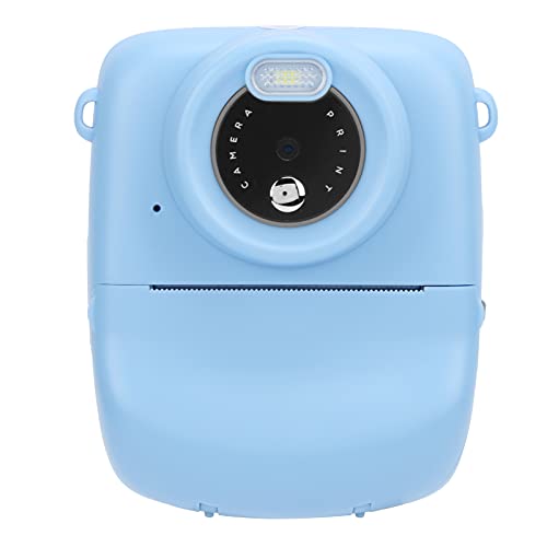 Oreilet Kids Toy Camera, Kids Digital Camera Built in Speakers Food Grade ABS 2000mAh Battery for Kids for Boys and Girls(Blue)