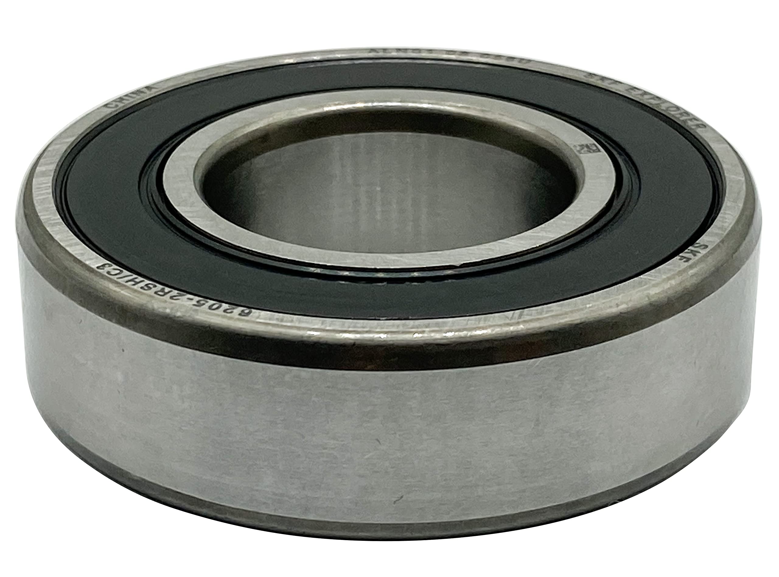 2PACK SKF 6205-2RSH/C3 25X52X15mm C3 Clearance Double Rubber Seal Bearings