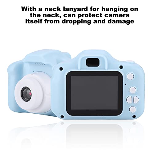 1080P Kid Video Camera,X2 Mini Portable 2.0 inch IPS Color Sn Children's Digital Camera HD 1080P Camera (Blue)