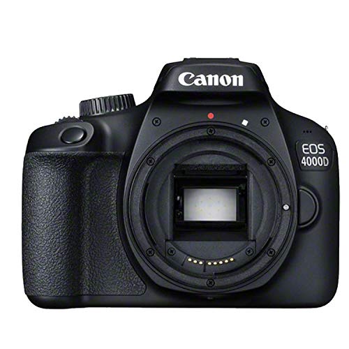 Canon EOS 4000D Camera w/ 18-55mm F/4-5.6 is STM Lens + Canon Case + 32GB SD Card (13pc Bundle) (Renewed)
