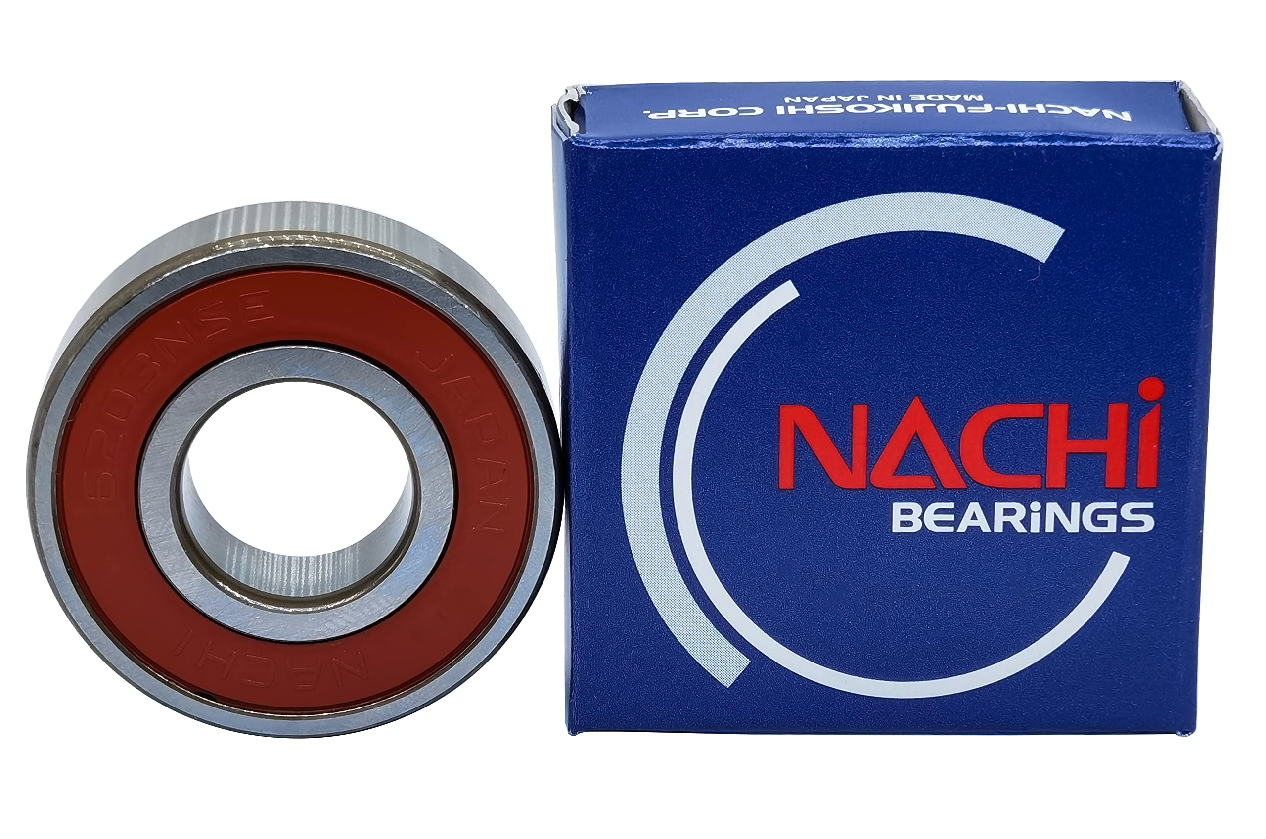 2PACK 6203-2NSE 6203-2RS Nachi Bearing 17x40x12 Sealed Japan Ball Bearings
