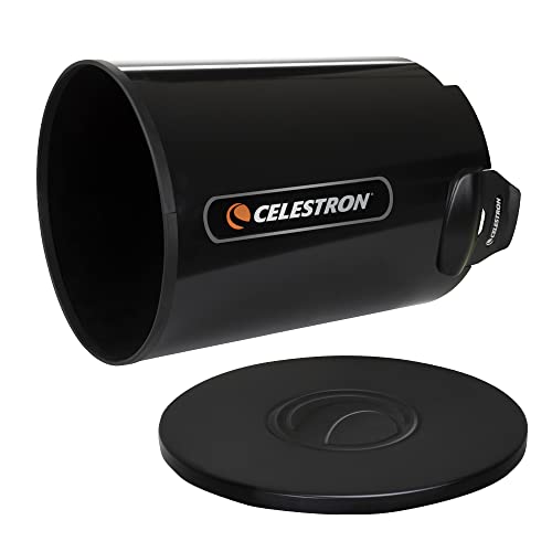 Celestron ā Aluminum Telescope Dew Shield with Cover Cap ā Fits 8ā Schmidt Cassegrain, EdgeHD, and RASA telescopes
