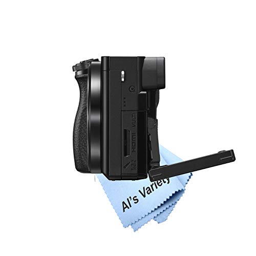 Sony Intl., Sony Alpha a6100 Mirrorless Digital Camera with 1650mm and 55210mm LensesĀ + 32GB Card, Tripod, Case, and More (18pc Bundle) (Renewed)