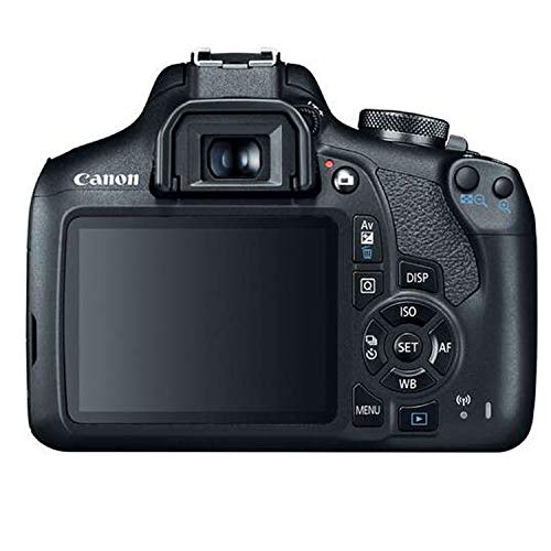 Canon EOS Rebel T7 DSLR Camera w/ 18-55mm F/3.5-5.6 is II Zoom Lens + Macro + Telephoto + More (18pc Bundle) (Renewed)
