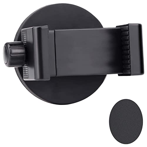 Mippko Magnetic Motorcycle Phone Holder,Strong Magnetic Attracts Tank, Non-Slip & Anti-Scratch,Compatible with 3.5~7.5" iPhone/Samsung Galaxy/Nexus/HTC/LG, One Adhesive Metal Plate Attached