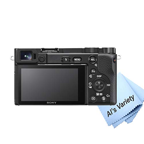 Sony Intl., Sony Alpha a6100 Mirrorless Digital Camera with 1650mm and 55210mm LensesĀ + 32GB Card, Tripod, Case, and More (18pc Bundle) (Renewed)