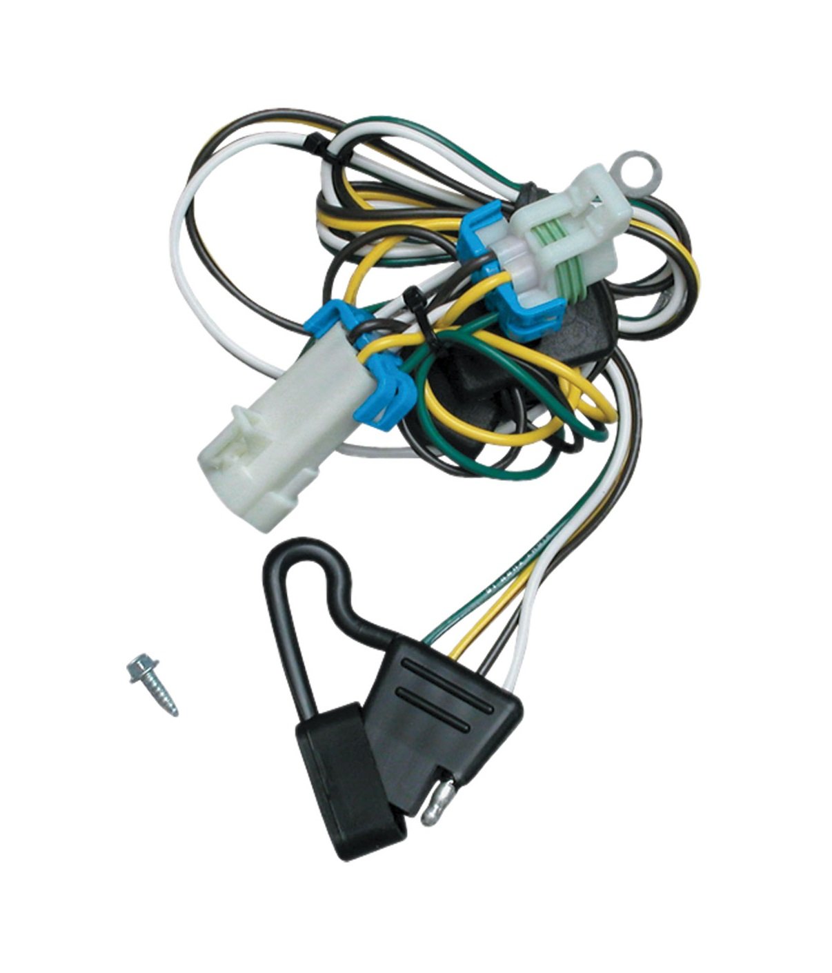 Tekonsha 118359 T-OneĀ® T-Connector Harness, 4-Way Flat, Compatable with 1998-2004 Chevrolet S10, 1998-2004 GMC Sonoma, 1998-2000 Isuzu Hombre