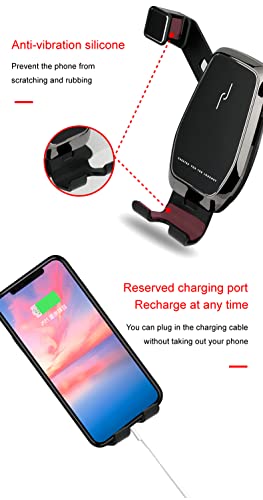 JNGXQ car Phone Holder for Chevy Equinox Phone Mount Interior Accessories 2018 2019 2020 2021 2022 2023 Phone Stand Vent