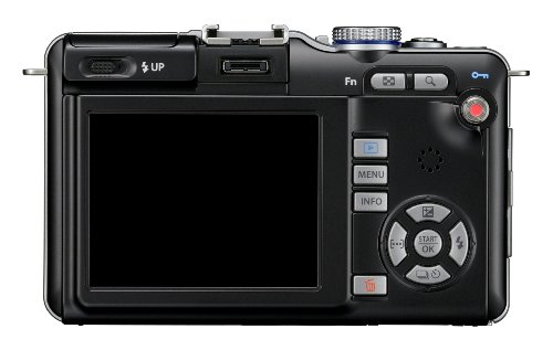 Olympus PEN E-PL1 12.3MP Live MOS Micro Four Thirds Mirrorless Digital Camera with 14-42mm f/3.5-5.6 Zuiko Digital Zoom Lens (Black)