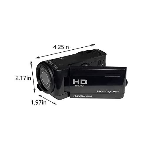 topliu 16Million Pixe-l HD Digital Camera,16x Digital Zoom Camera, with 1080p HD, 2.4 Inch LCD Screen, Support Max 32GB SD Card, Motion Detection, Electronic Anti-Shake