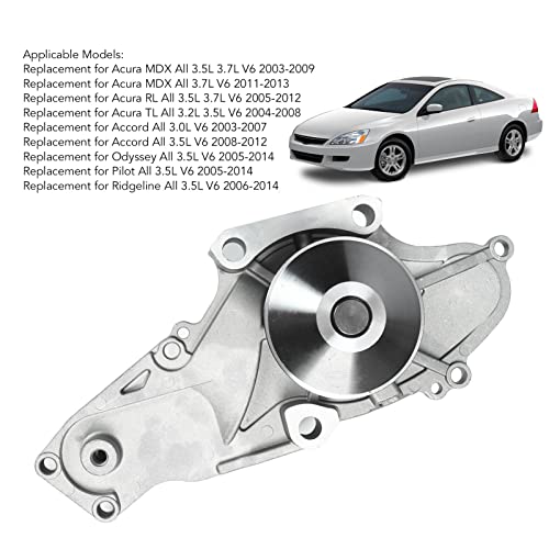 Timing Belt Water Pump Kit, Precise Low Noise Safe Strong Strength 19200 RDV J01 Stable Connection for Acura