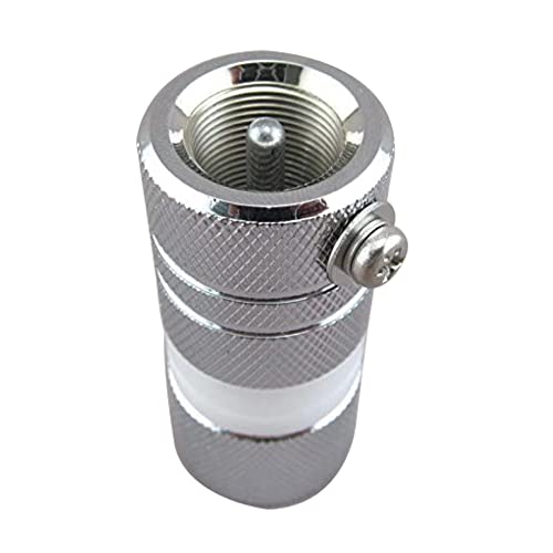 CB Antenna Connector Adapter 3/8 x 24 Threaded Antenna Mount to UHF PL-259 (SO239 Mount)