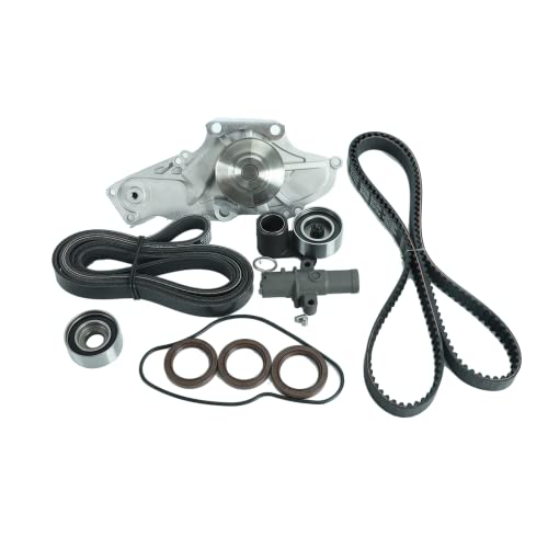 frperce Engine Timing Belt Kit with Water Pump Compatible with Acura RDX Odyssey 3.0/3.5/3.7L #19200-RDV-J01