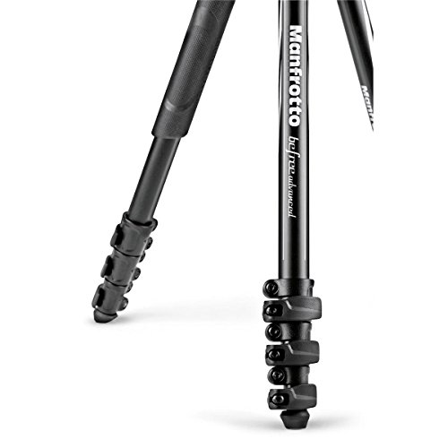 Manfrotto Befree Advanced Tripod with Lever Closure, Travel Tripod Kit with Ball Head, Portable and Compact, Aluminium Tripod for DSLR Reflex and Mirrorless Cameras, Camera Accessories