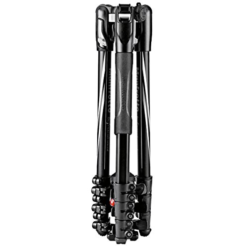 Manfrotto Befree Advanced Tripod with Lever Closure, Travel Tripod Kit with Ball Head, Portable and Compact, Aluminium Tripod for DSLR Reflex and Mirrorless Cameras, Camera Accessories