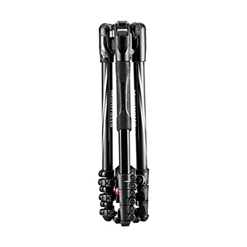 Manfrotto Befree Advanced Tripod with Lever Closure, Travel Tripod Kit with Ball Head, Portable and Compact, Aluminium Tripod for DSLR Reflex and Mirrorless Cameras, Camera Accessories