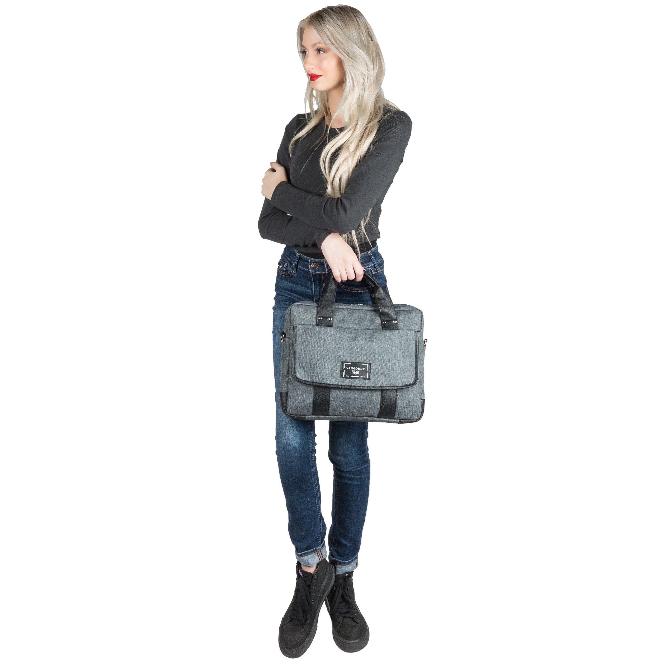 Water Resistant College Tote Messenger Handbag for Toshiba Portege X30T, Portege, Satellite Radius