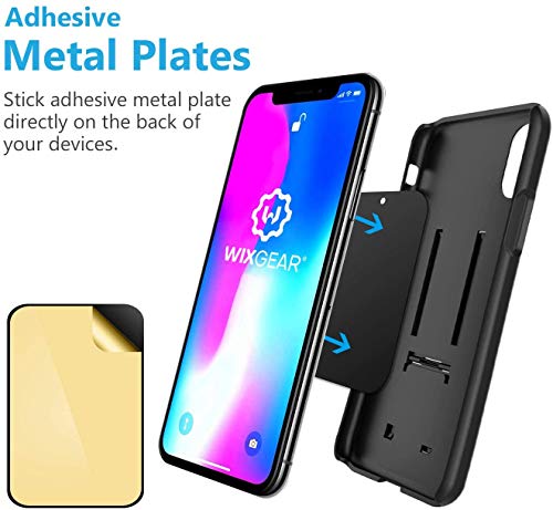 WixGear Universal Visor Magnetic Car Mount Holder, for Cell Phones with Fast Swift-Snap TM Technology, Magnetic Cell Phone Mount (Visor Mount)