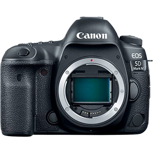 Camera Bundle for Canon EOS 5D Mark IV DSLR Camera Body Only + Accessories (Extra Battery, Battery Grip, 128GB, and Deluxe Case)