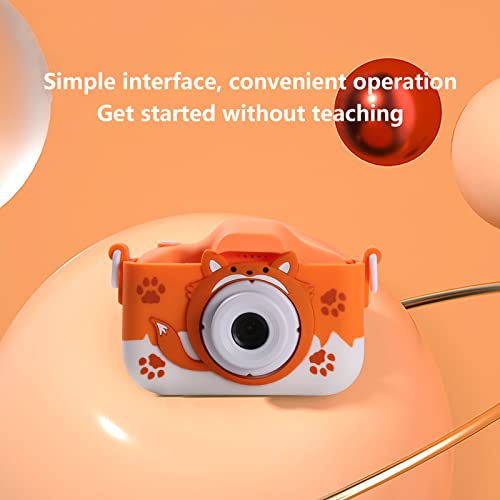 Kids Camera Photography Video HD Mini Digital Camera Front & Rear Dual Lens 4000W HD Camera Christmas Birthday Gift