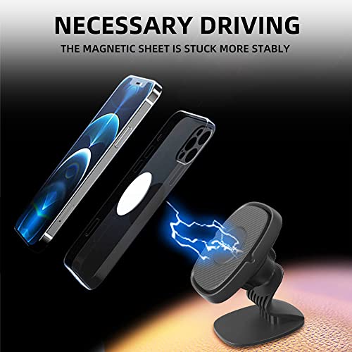KIFIDAN Phone Mount for car Car Magnetic Phone Holder Car Navigation Holder, Dashboard Phone Holder Suitable for All Phones