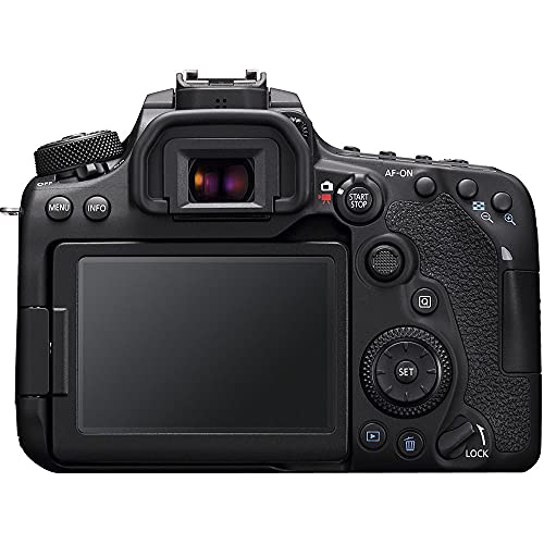 90D Digital SLR Camera Body with EF-S 18-55mm f/4-5.6 is STM Lens DSLR Kit Bundled with Complete Accessory Bundle (64GB, Travel Charger, Extra Battery, Camera Backpack)