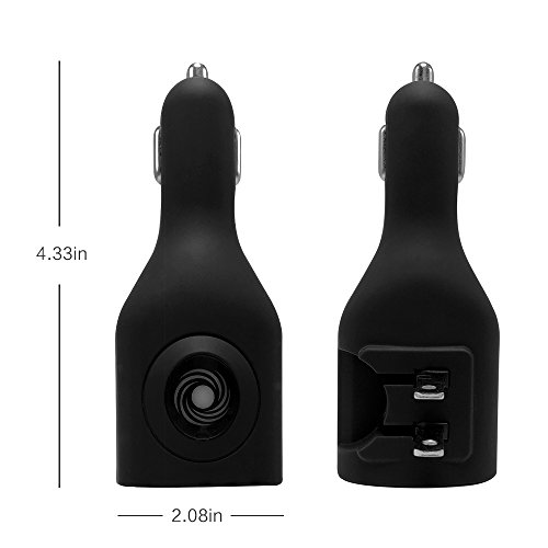 Car Charger,Dual USB Wall Charger and Car Charger with Travel Adapter Foldable Plug Home for iPhone X Xs MAX 6 7 8 Plus, iPad Mini Air Pro, Galaxy S10 9 8 7 Plus, LG Google one Plus 6 Phone