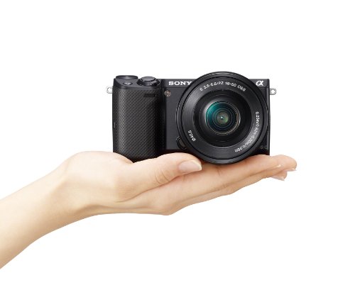 Sony NEX-5TL Mirrorless Digital Camera with 16-50mm Power Zoom Lens