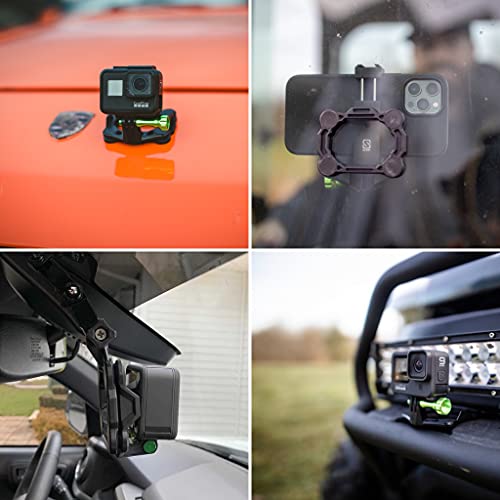 SNAP Mounts β Magnetic Action Camera Mount for GoPro Compatible with GoPro Hero, GoPro Max, DJI Osmo Action
