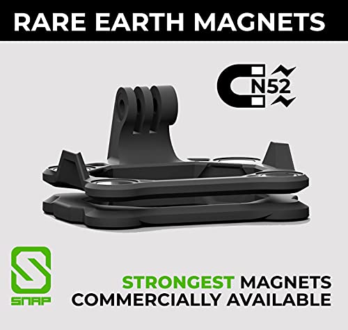 SNAP Mounts β Magnetic Action Camera Mount for GoPro Compatible with GoPro Hero, GoPro Max, DJI Osmo Action