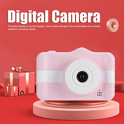 GLOGLOW 3.5 inch Children Digital Camera, Kids Selfie Camera USB Charging Kids Action Camera for Toddler Birthday Gift