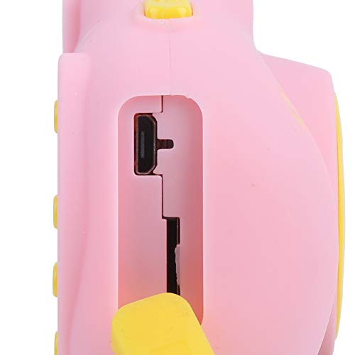 Amonida Children Camera Toy Cartoon Digital Dv Comfortable And Gentle Grip For Supporting A Variety Of Games Children, Good Gifts(Pink)
