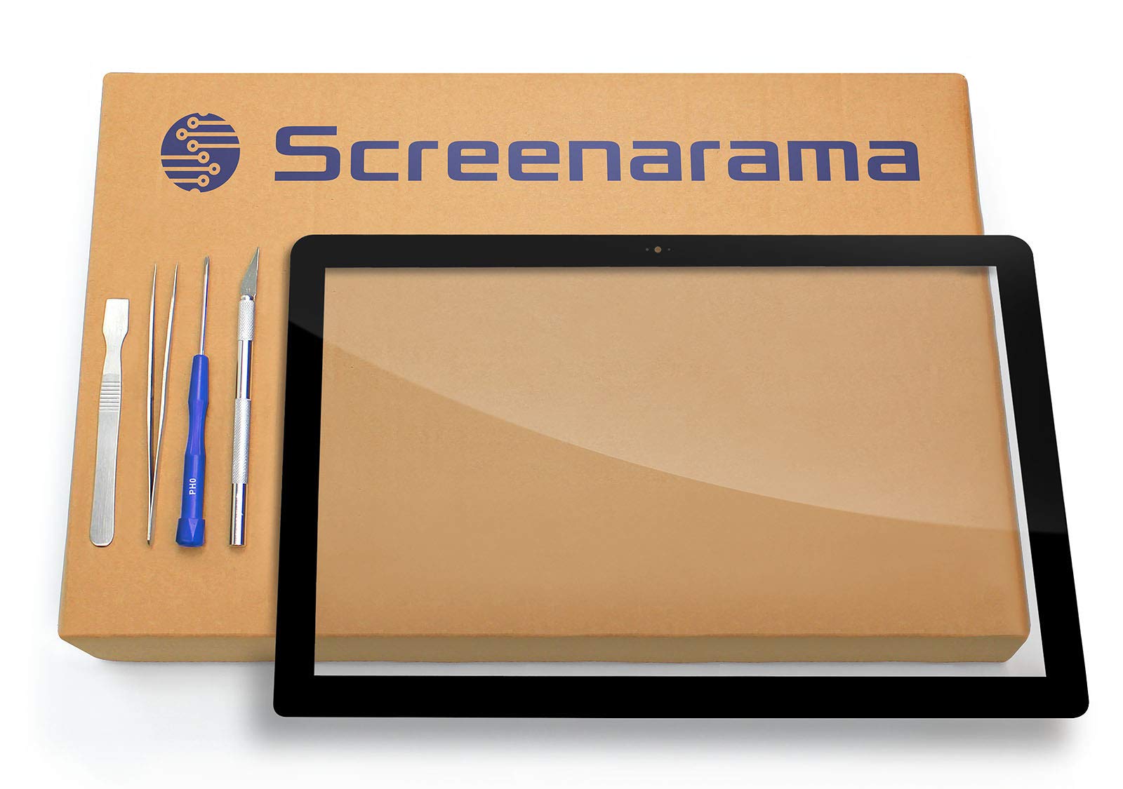 SCREENARAMA New Touch Screen Replacement for Toshiba Satellite Radius L10W-C, Digitizer Glass with Tools
