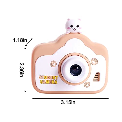 LebonYard Children's HD Front and Rear Double Shot 2000w Mini 2.0 Inch Video Camera Game Music Camera