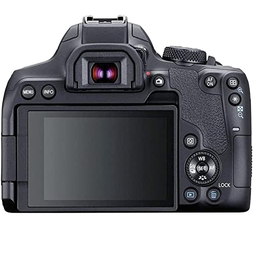850D / Rebel T8i DSLR Camera with EF-S 18-55mm f/4-5.6 is STM Lens + Accessory Bundle Kit (Flash, Travel Charger, Extra Battery, and More)