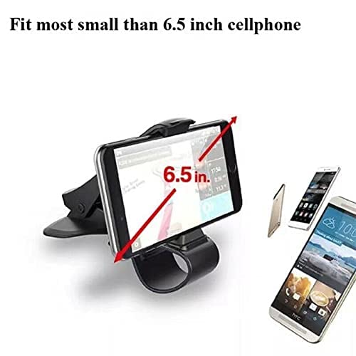 JORCEDI Universal Car Dashboard Mount Holder Stand Clamp Cradle Clip for Cell Phone GPS Non-Slip Durable Car Phone Holder Mount