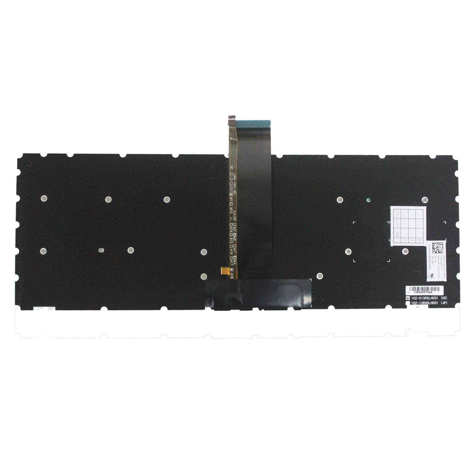 Suyitai Replacement for Toshiba Satellite Radius E45W-C E45W-C4200X 6037B0096202 H000069210 H000082870 0KN0-VP4US12 US Layout Backlit Keyboard