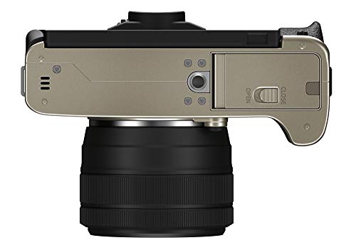 Fujifilm X-T200 Mirrorless Digital Camera w/XC15-45mm Kit - Champagne Gold