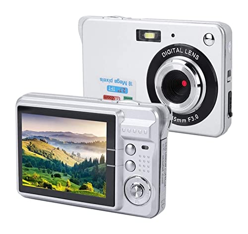 Digital Cameras for Kids Digital Video Camera, Full HD 1080P Video Recorder, 2.7" Screen Rechargeable Pocket Camera Built-in Microphone, Different Scene for Beginners