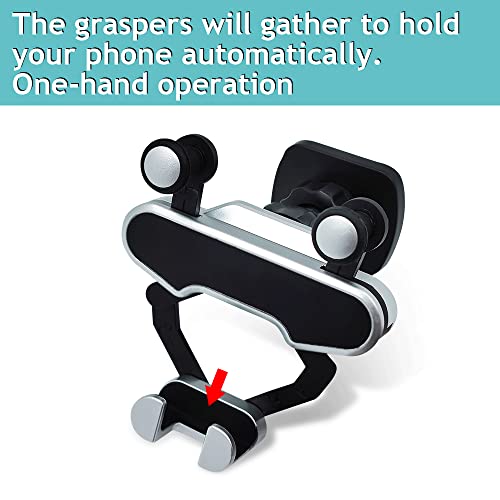 BestEvMod for Ioniq5 Magnet Phone Mount Accessories,Customized Ioniq 5 Phone Holder Mount,Magnetic Gravity Phone Holder Compatible with Hyundai Ioniq 5 2022 2023 Accessories