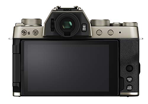 Fujifilm X-T200 Mirrorless Digital Camera w/XC15-45mm Kit - Champagne Gold