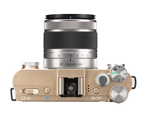 Pentax Q-S1 02 12.4MP Mirrorless Digital Camera with 3-Inch LCD (Champagne Gold)