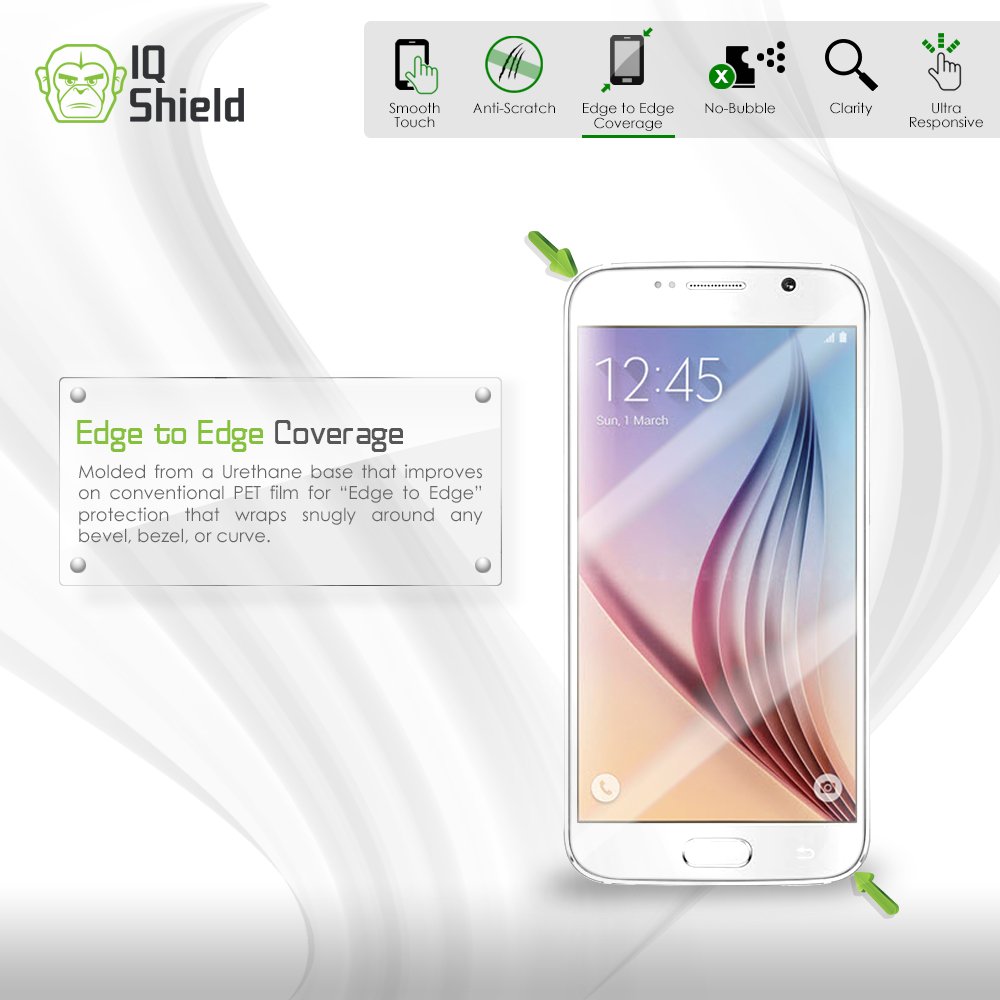 IQShield Screen Protector Compatible with Toshiba Satellite Radius 15.6 inch (2015) LiquidSkin Anti-Bubble Clear TPU Film