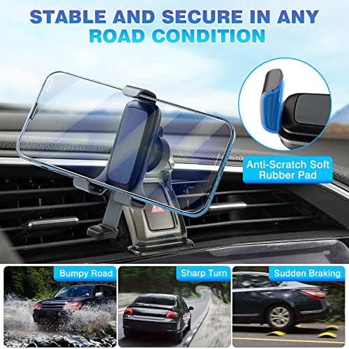 Sunsdrew Custom Fit for Car Phone Holder Honda Civic 2016-2021 Sedan Hatchback Air Vent Cell Phone Mount Handsfree Thick Case Friendly Car Mount for iPhone, Samsung, Moto, Nokia and Other Smartphones